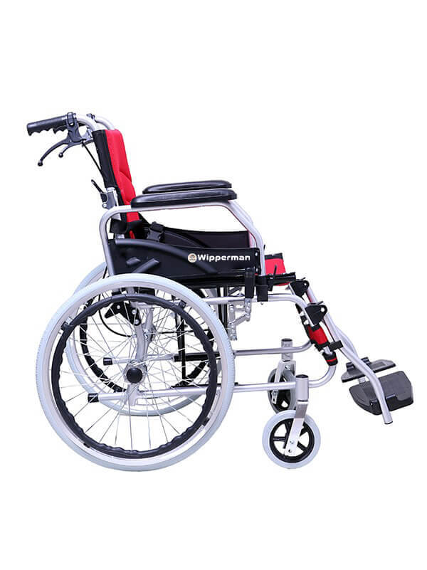 W 203 Refakatçi Katlanabilir Büyük Teker Frenli Tekerlekli Sandalye ...